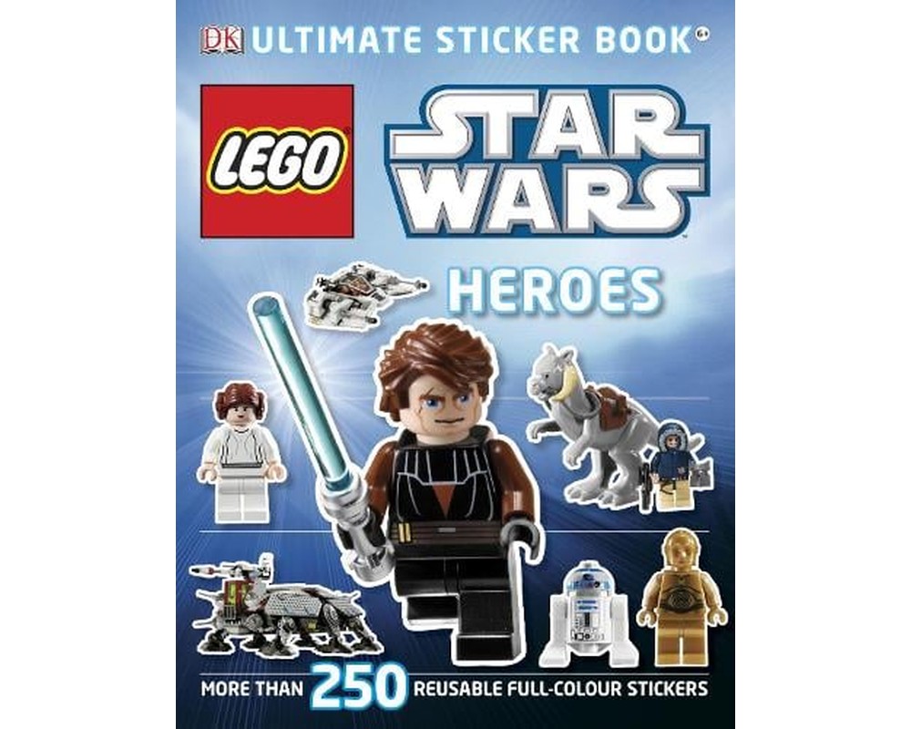 LEGO Set 9781405364409-1 Star Wars: Ultimate Sticker Book: Heroes (2011 ...