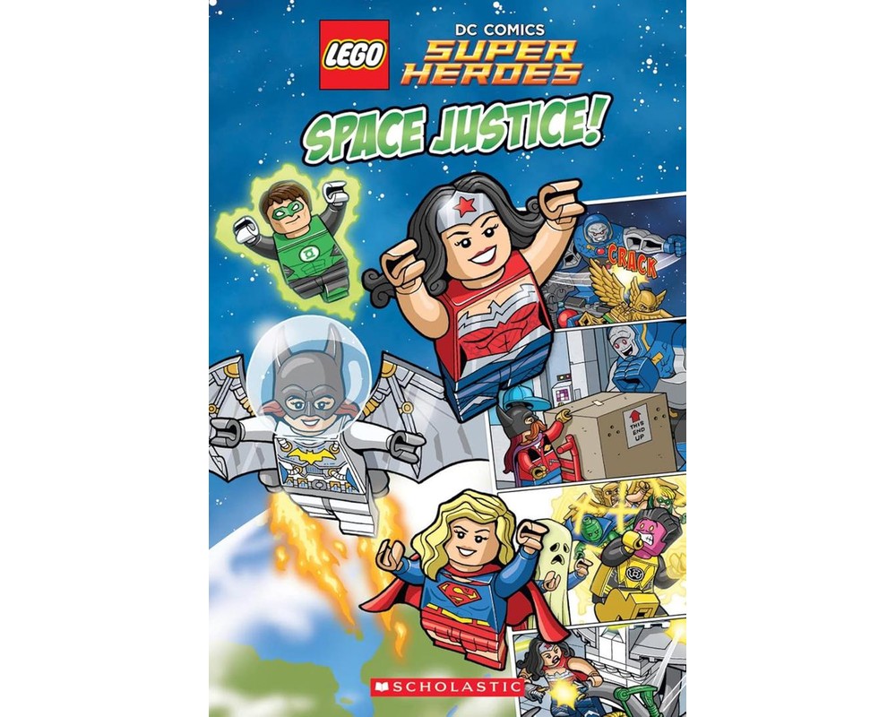 LEGO Set 9781407163413-1 DC Comics Super Heroes: Space Justice! (2023 ...