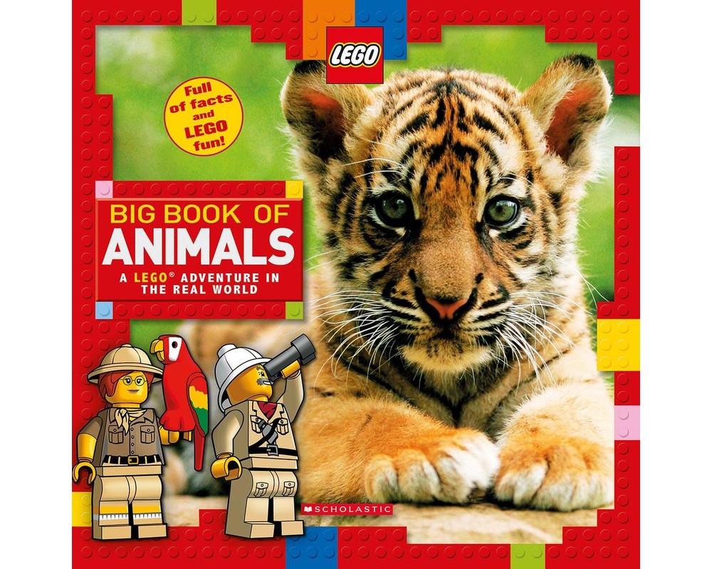 LEGO Set 9781407172330-1 Big Book of Animals: A LEGO Adventure in the ...