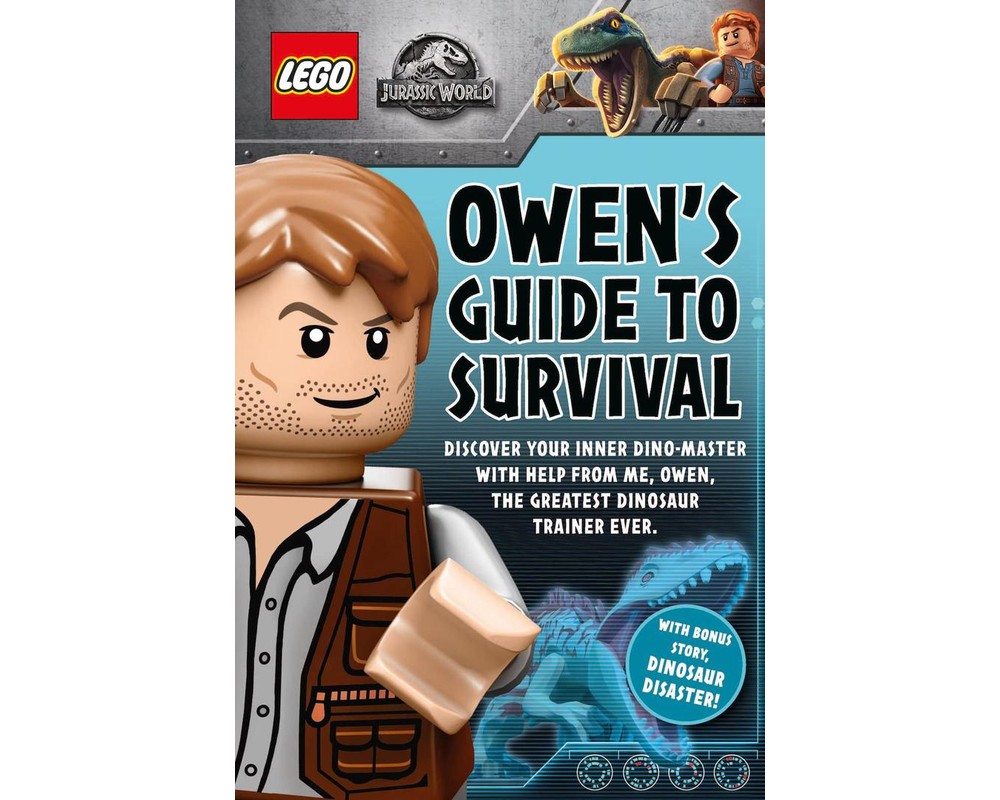 LEGO Set 9781407188102-1 Jurassic World: Owen's Guide to Survival (2018 Books > Story Books ...