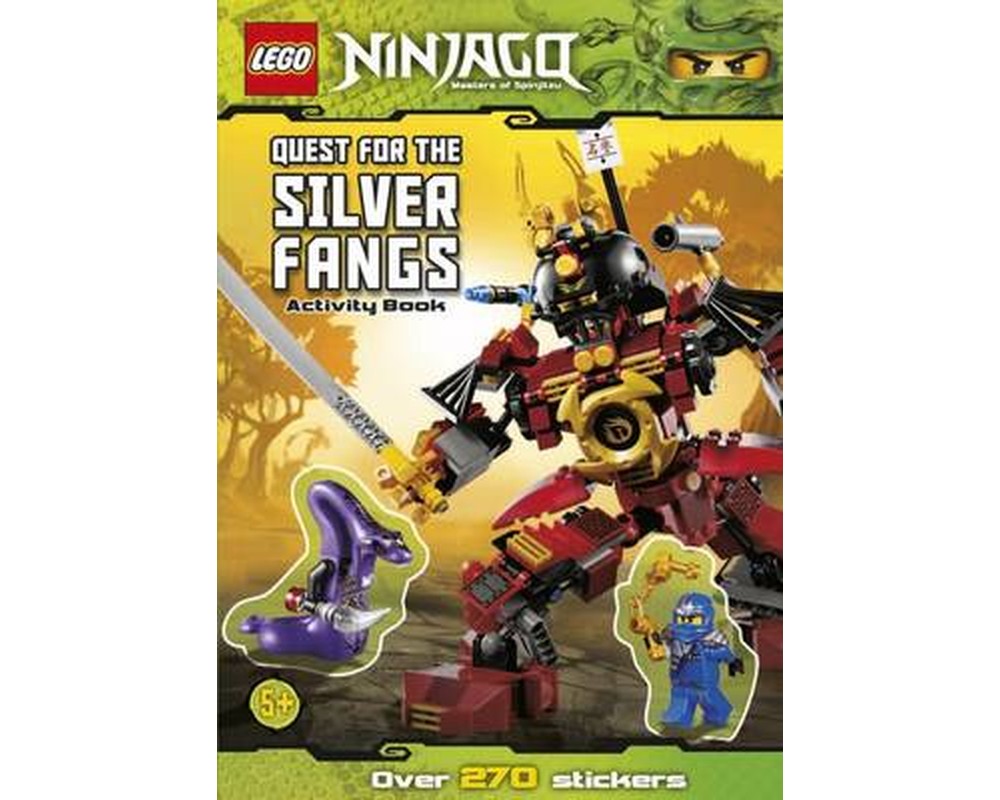 LEGO Set 9781409314011-1 Ninjago: Quest for the Silver Fangs: Activity ...