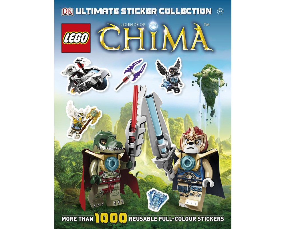 LEGO Set 9781409330868-1 Legends of Chima: Ultimate Sticker Collection ...