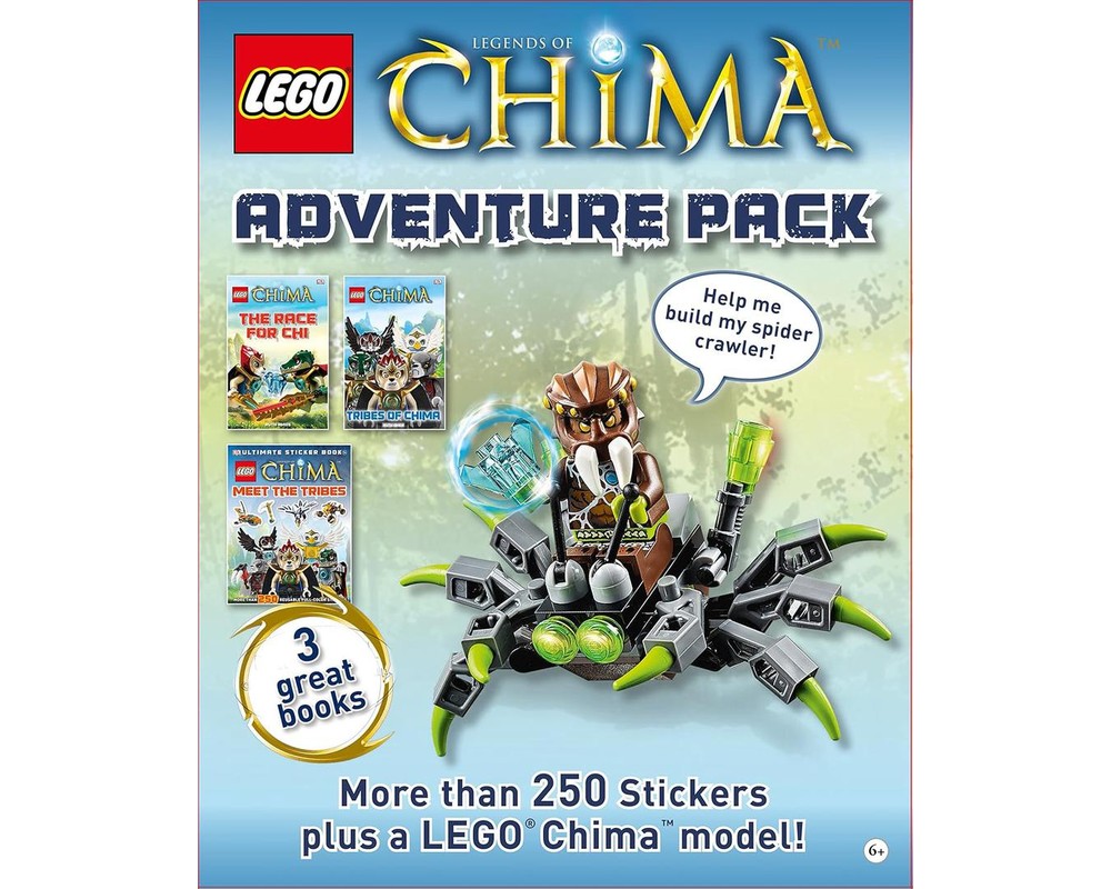 LEGO Set 9781409356301-1 Legends of Chima: Adventure Pack (2014 Books ...