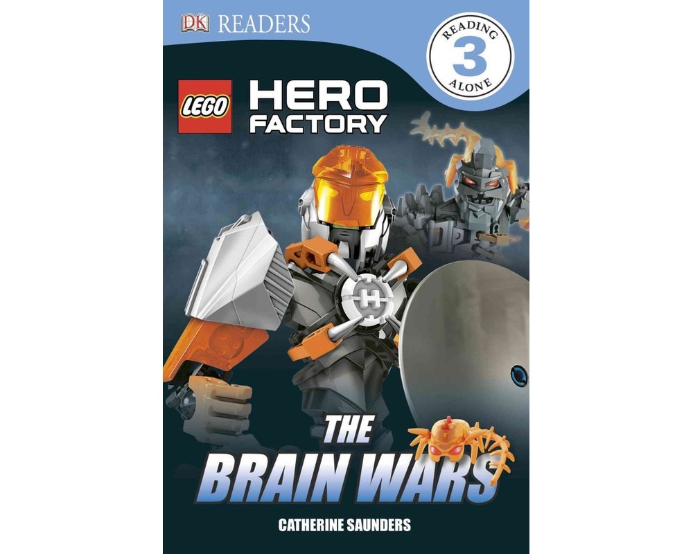 LEGO Set 9781465402639-1 DK Readers Level 3: Hero Factory: The Brain ...