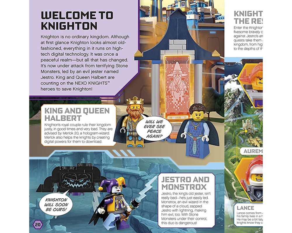 LEGO Set 9781465460875-1 Nexo Knights: Build Your Own Adventure (2017 ...