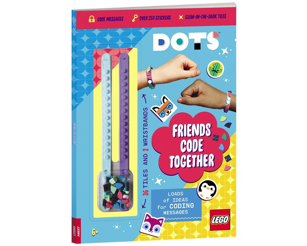 LEGO Set 9781780559452-1 DOTS: Friends Code Together (2021 Books ...