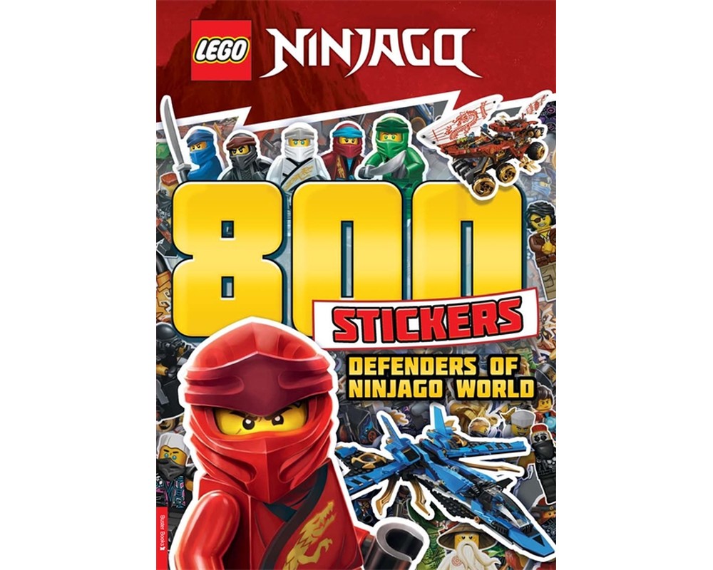 LEGO Set 9781780559872-1 Ninjago: 800 Stickers: Defenders of Ninjago ...