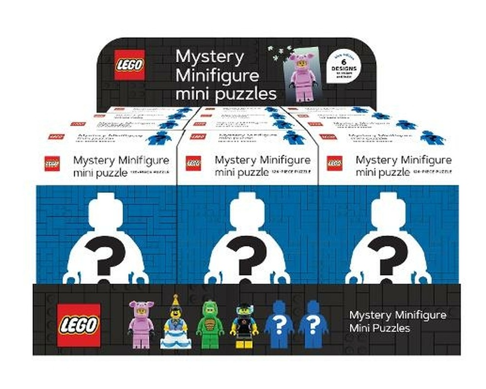 LEGO Set 9781797218823-1 Mystery Minifigure Mini Puzzle (Blue Edition ...