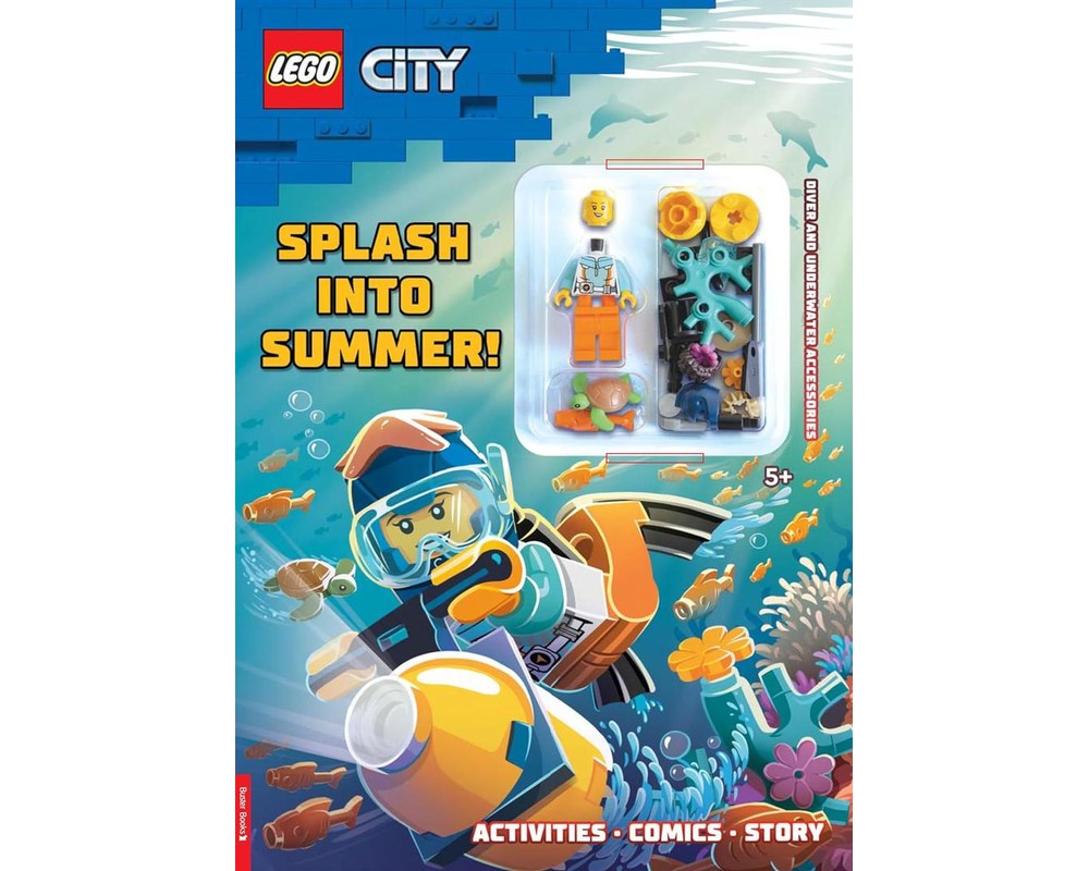 LEGO Set 9781837250059-1 City: Splash into Summer (2024 Books ...