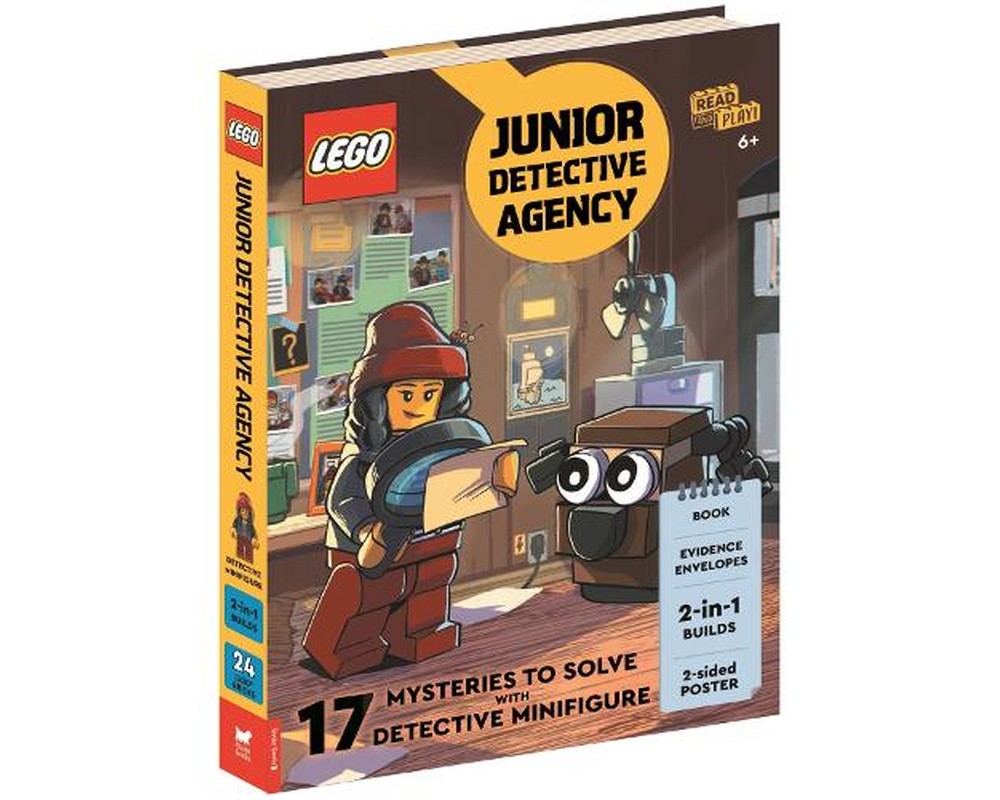 LEGO Set 9781837250134-1 Junior Detective agency (2024 Books > Activity ...