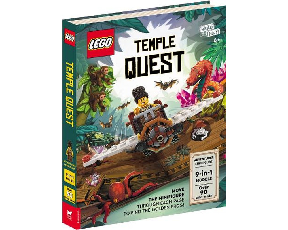 LEGO Set 9781837250158-1 Temple Quest (2024 Books > Activity Books with LEGO Parts ...