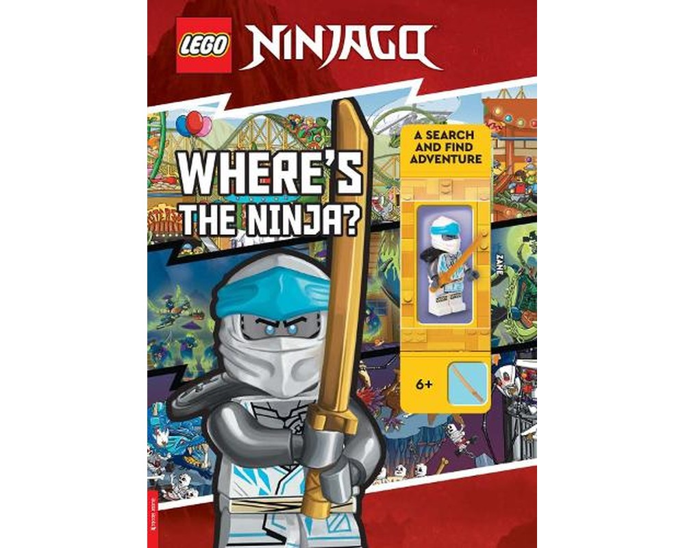 LEGO Set 9781837250325-1 Ninjago: Where's the Ninja? (2024 Books ...