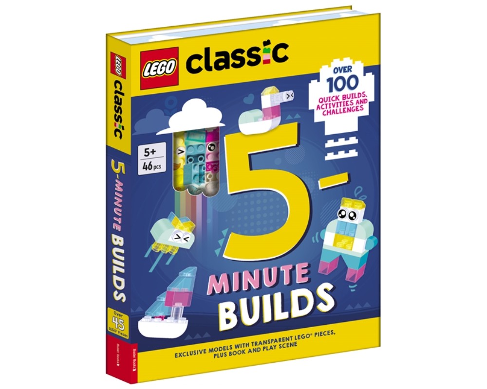 LEGO Set 9781837250851-1 Classic: 5-Minute Builds (2025 Books > Ideas ...
