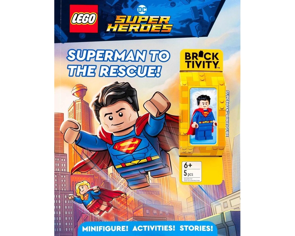 LEGO Set 9781837250936-1 DC Comics Super Heroes: Superman to the Rescue ...