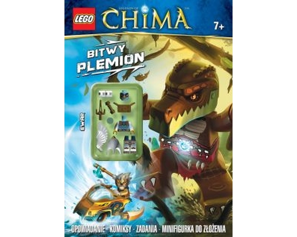LEGO Set 9788325314538-1 Legends of Chima: Bitwy Plemion (2013 Books ...