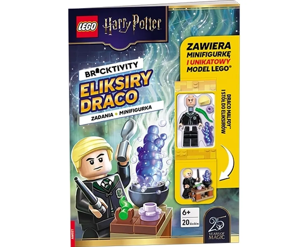 LEGO Set 9788325348175-1 Harry Potter: Eliksiry Draco (2026 Books ...