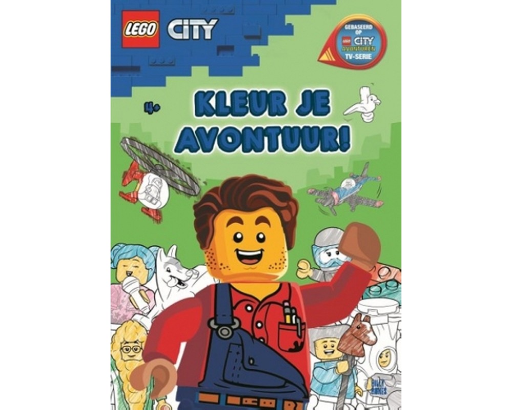 LEGO Set 9789463850841-1 City: Kleur Je Avontuur (2021 Books > Activity ...