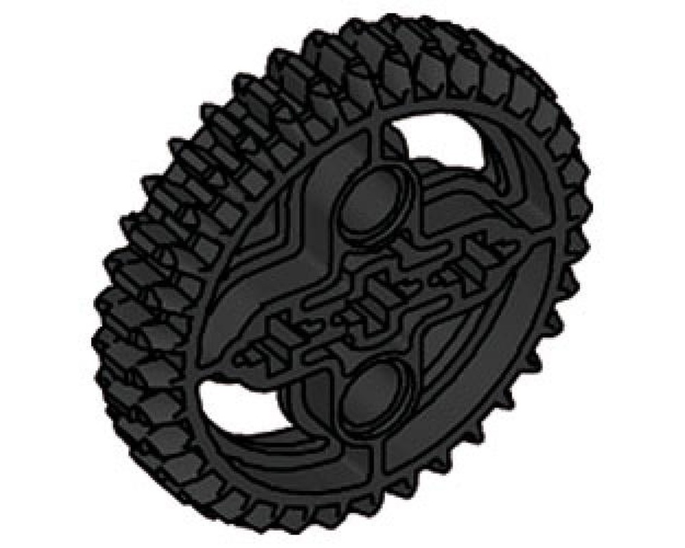 LEGO Set 991328-1 36-Tooth Double Conical Wheels (Pack of 25) (2007 ...