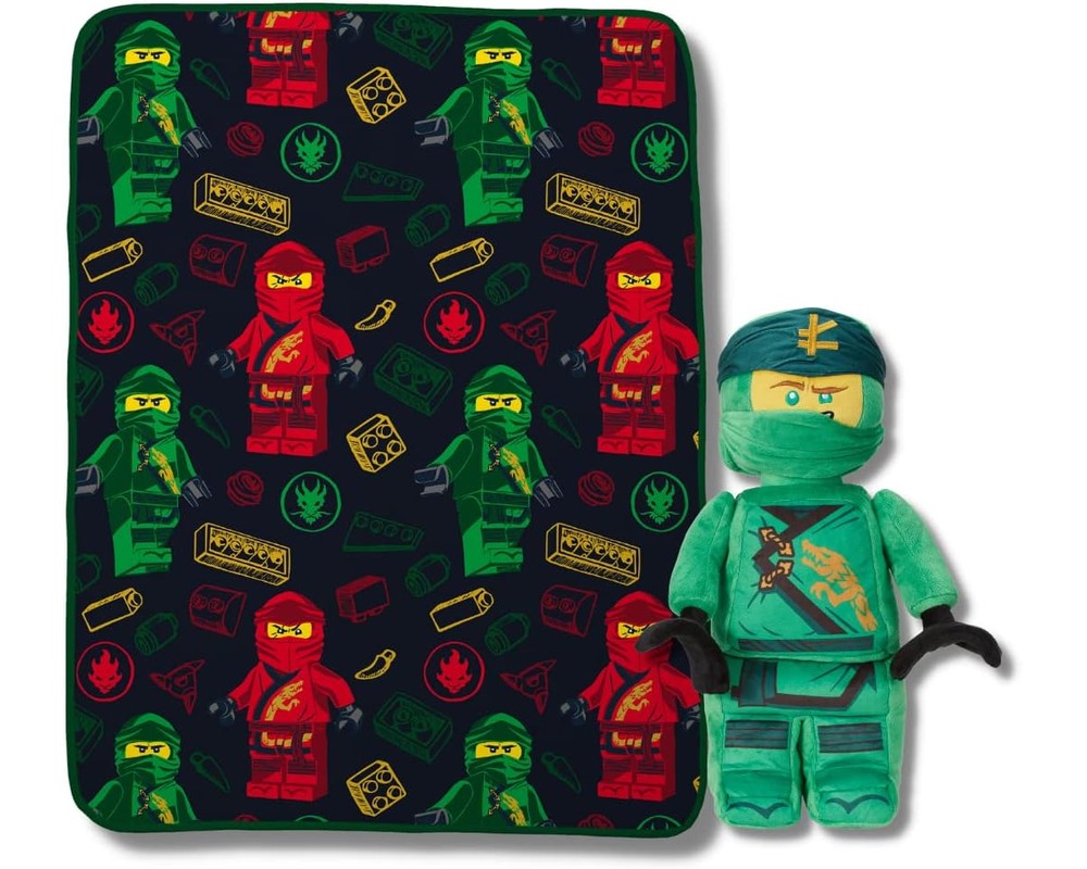 LEGO Set A1240T-1 NINJAGO Throw and Lloyd Plush Set (2022 Gear ...