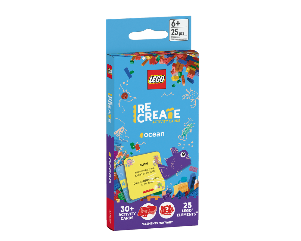 LEGO Set ACP6605-1 ReCreate Activity Cards: Ocean (2025 Gear > Tabletop ...
