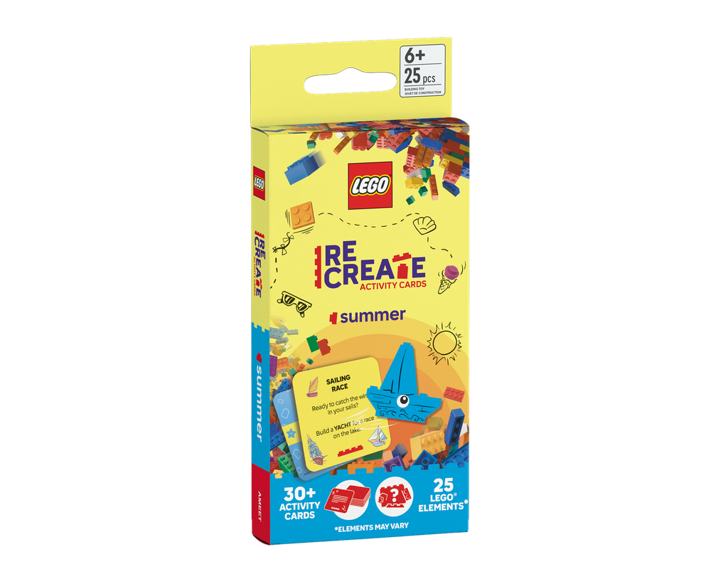 LEGO Set ACP6606-1 ReCreate Activity Cards: Summer (2025 Gear ...