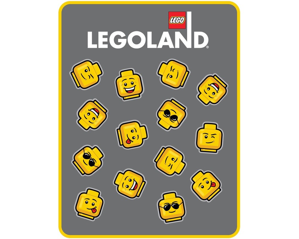 LEGO Set AT189P-1 LEGOLAND Minifigure Smiles Throw (2022 Gear ...