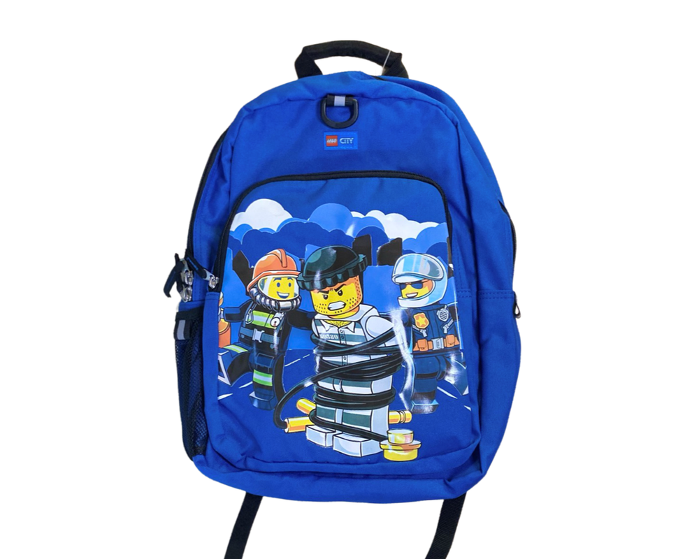 LEGO Set BACKPACK-10 City Foiled Again Backpack (2020 Gear > Bags ...