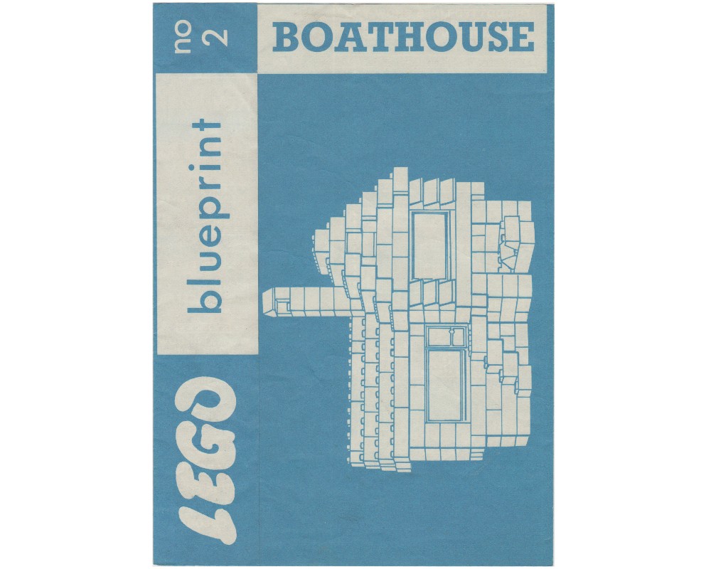 LEGO Set BLUEPRINT-2 Blueprint no 2 - Boathouse (1965 Books > Ideas ...