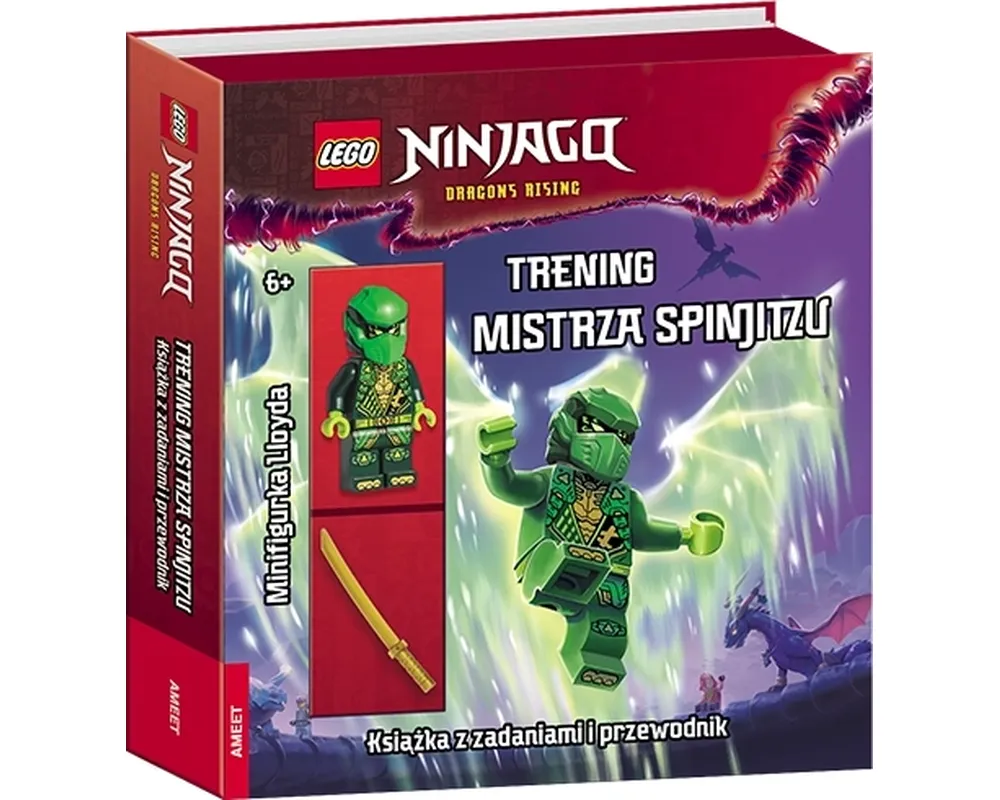 LEGO Set BOOK-5 Ninjago: Trening Mistrza Spinjitzu (2025 Books ...