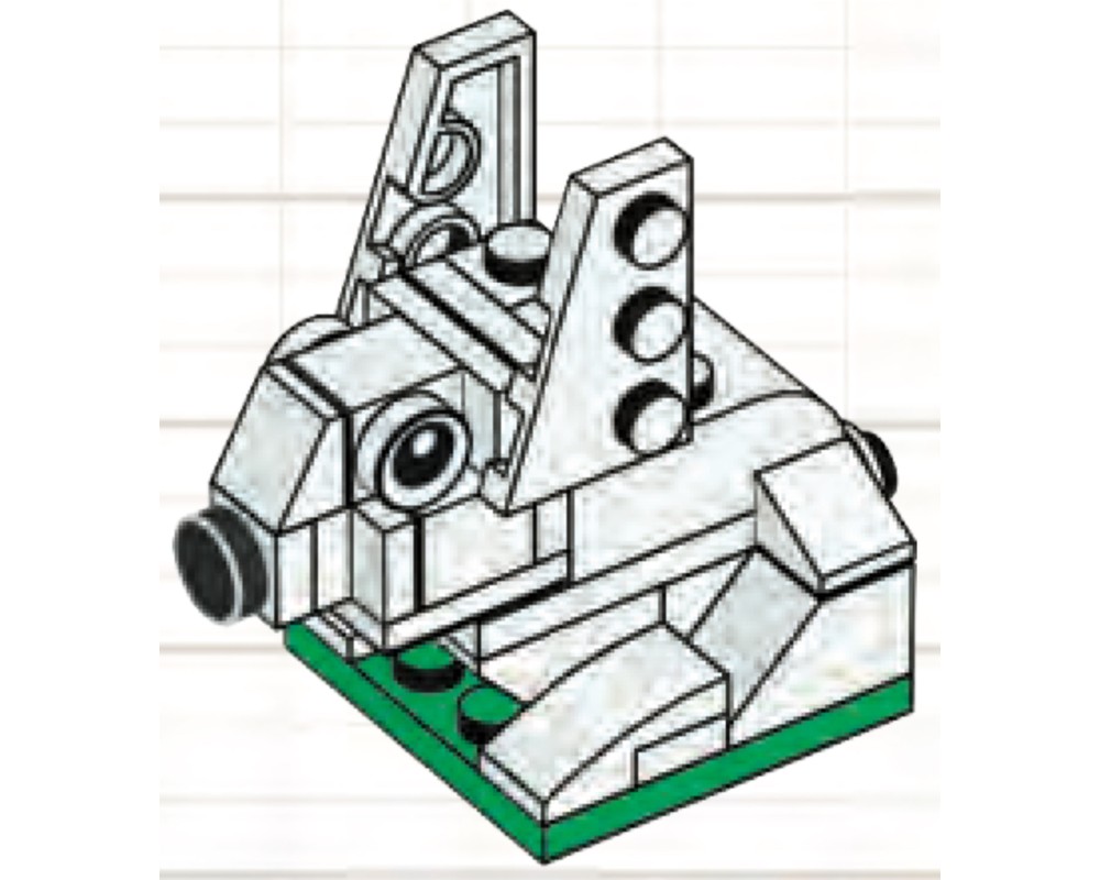 LEGO Set BUNNY-1 Bunny (2019 Seasonal > Easter) | Rebrickable - Build ...
