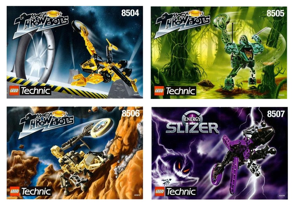 LEGO Set C8504-1 Ultrarex (8504 + 8505 + 8506 + 8507) (1999 Technic ...