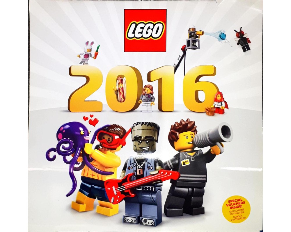 LEGO Set CALENDAR-1 2016 Wall Calendar (Europe) (2016 Gear > Stationery ...