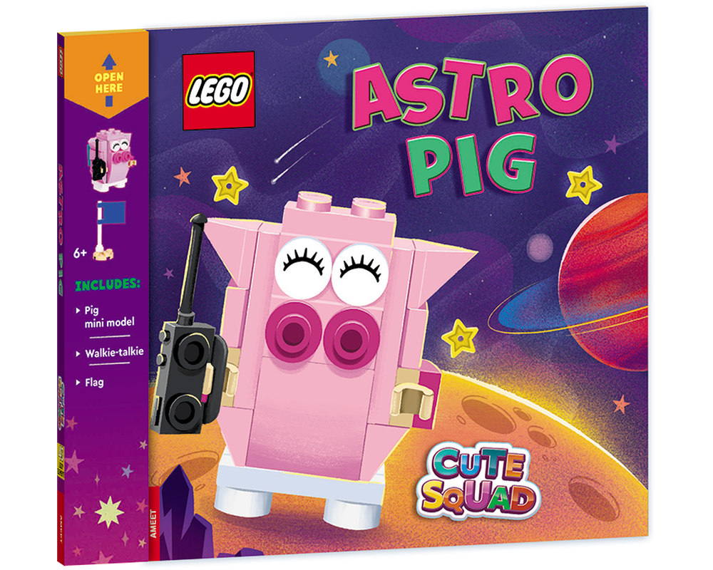 LEGO Set CAP6602-1 Astro Pig (2024 Books > Activity Books with LEGO Parts) | Rebrickable - Build ...