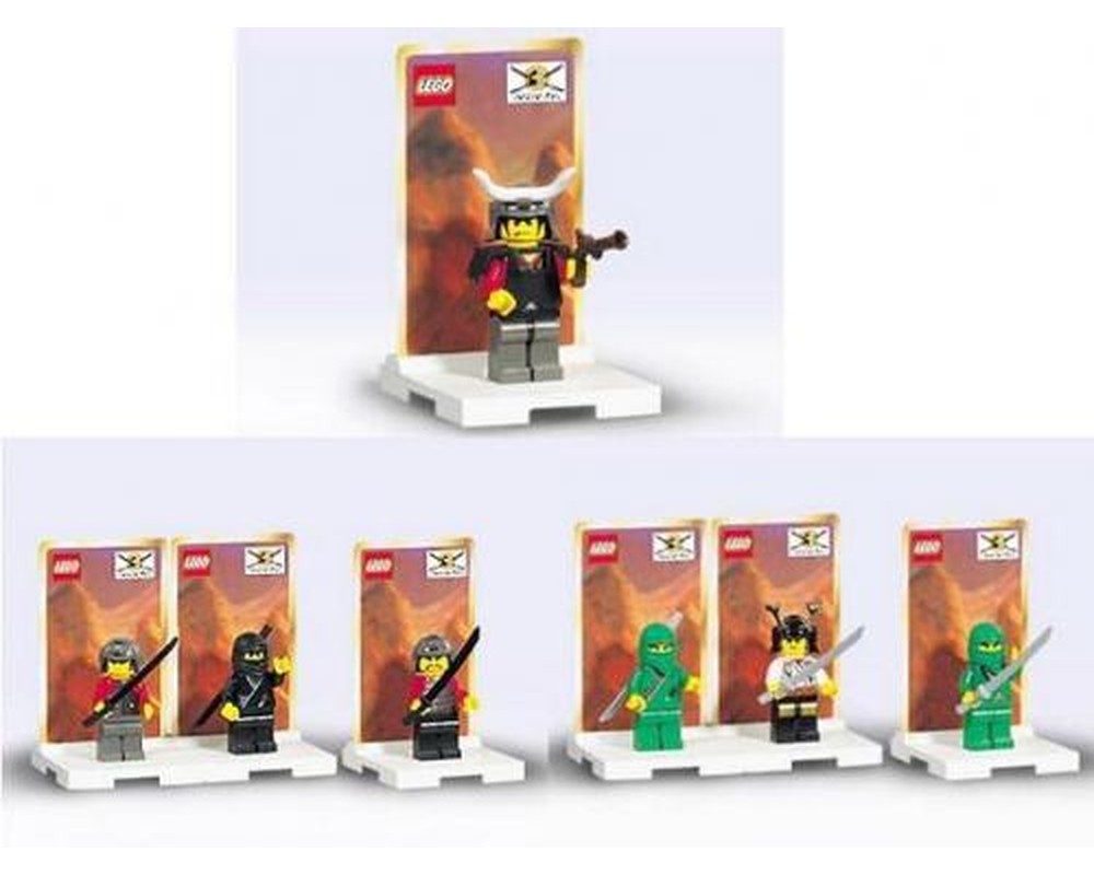 LEGO Set cnminifigs-1 Ninja Minifig Packs 3-Pack (2000 Ninja ...