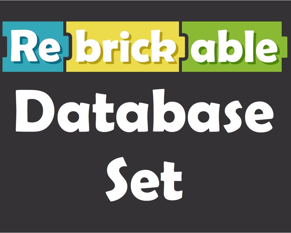 LEGO Set DBASE-3 Database Set for 1210-2 (1955 Other > Database Sets) | Rebrickable - Build with ...