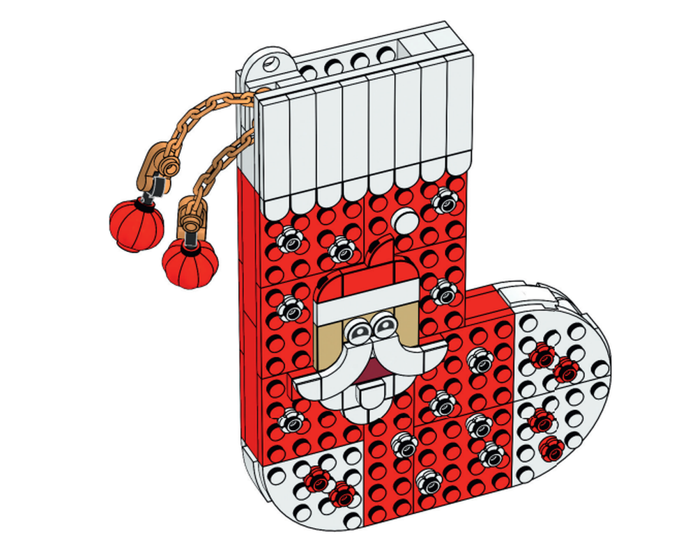 LEGO Set EG00028-1 Winter Stocking (2023 Seasonal > Christmas ...