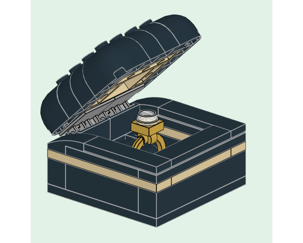 LEGO Set EG00130-1 Ring Box (2024 Other) | Rebrickable - Build with LEGO