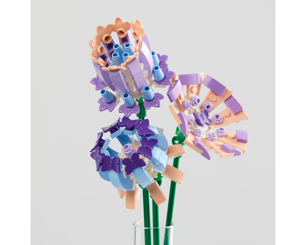 LEGO Set EG00146-1 Purple Butterflies Flower Pack (2024 Other ...