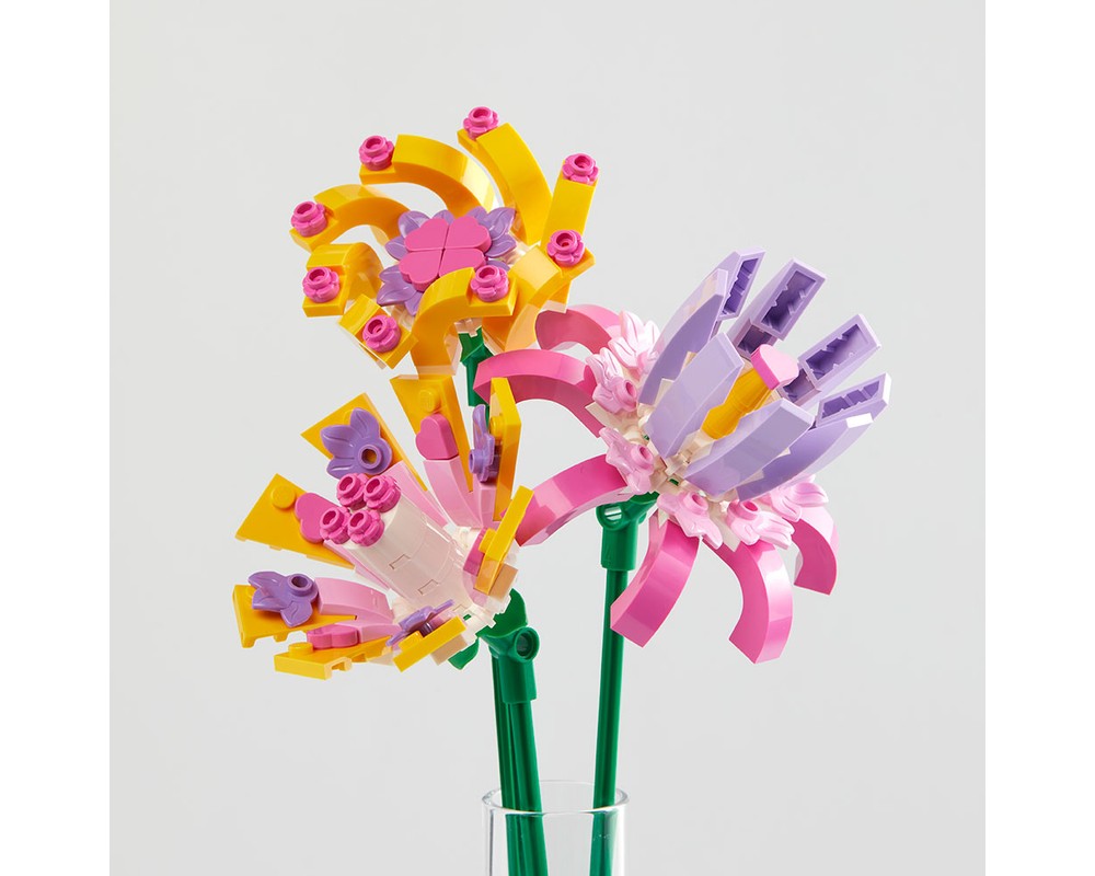 LEGO Set EG00147-1 Pink Hearts Flower Pack (2024 Other) | Rebrickable ...