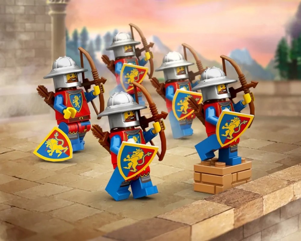 LEGO Set EG00160-1 5 x Crusader Archers Bundle (2025 Castle ...