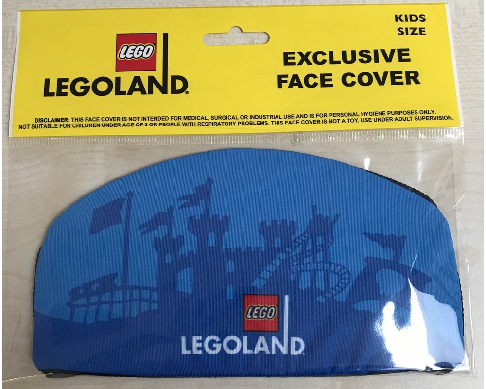 LEGO Set FACEMASK-1 LEGOLAND Face Cover (Blue) (2021 Gear ...