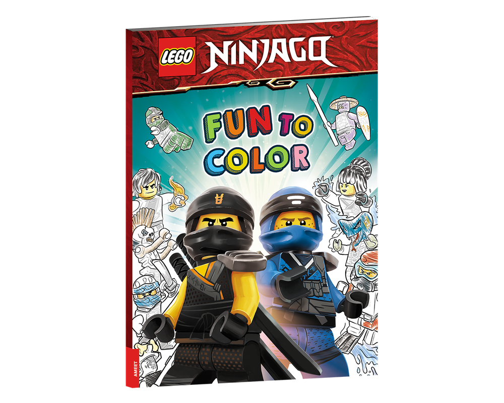 LEGO Set FCBX6704-1 Ninjago: Fun to Color (2022 Books > Activity Books ...