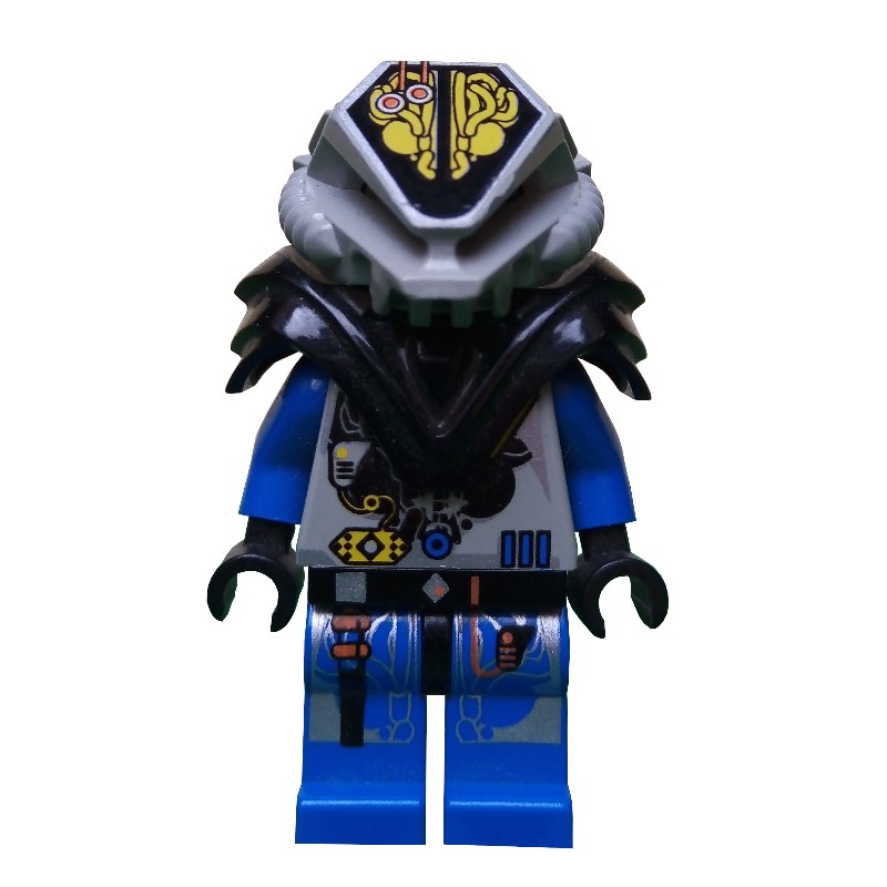 LEGO Set fig-000019 UFO Alien, Blue | Rebrickable - Build with LEGO