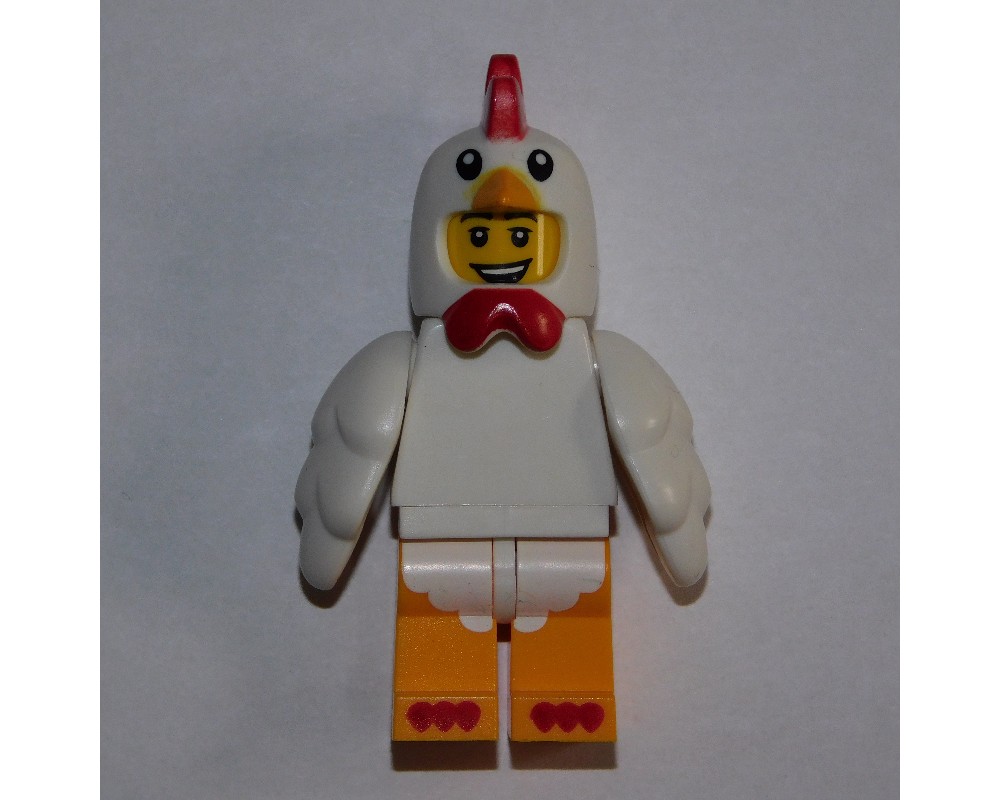 LEGO Set fig-000022 Chicken Suit Guy (2016 Seasonal) | Rebrickable ...