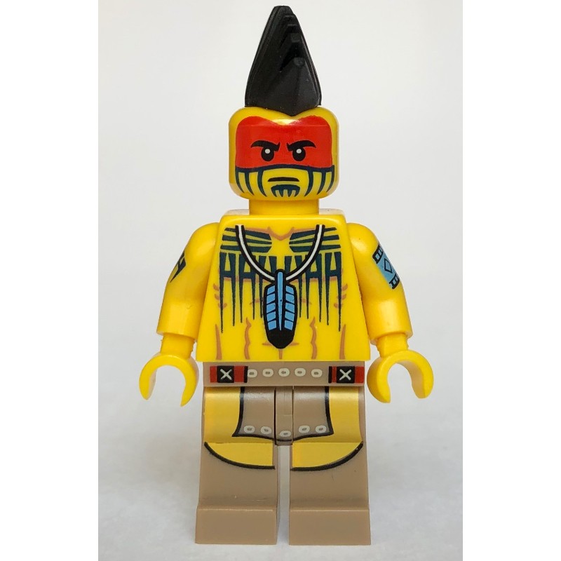 LEGO Set fig-000047 Tomahawk Warrior | Rebrickable - Build with LEGO