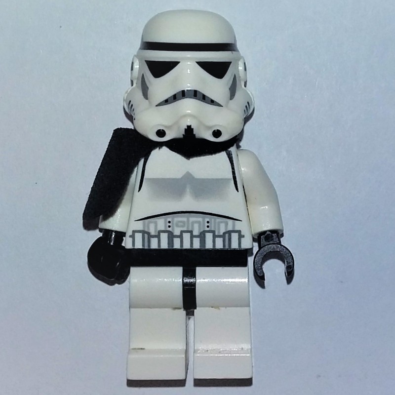 LEGO Set fig-000075 Stormtrooper, Plain Black Head, Pauldron and Neck ...