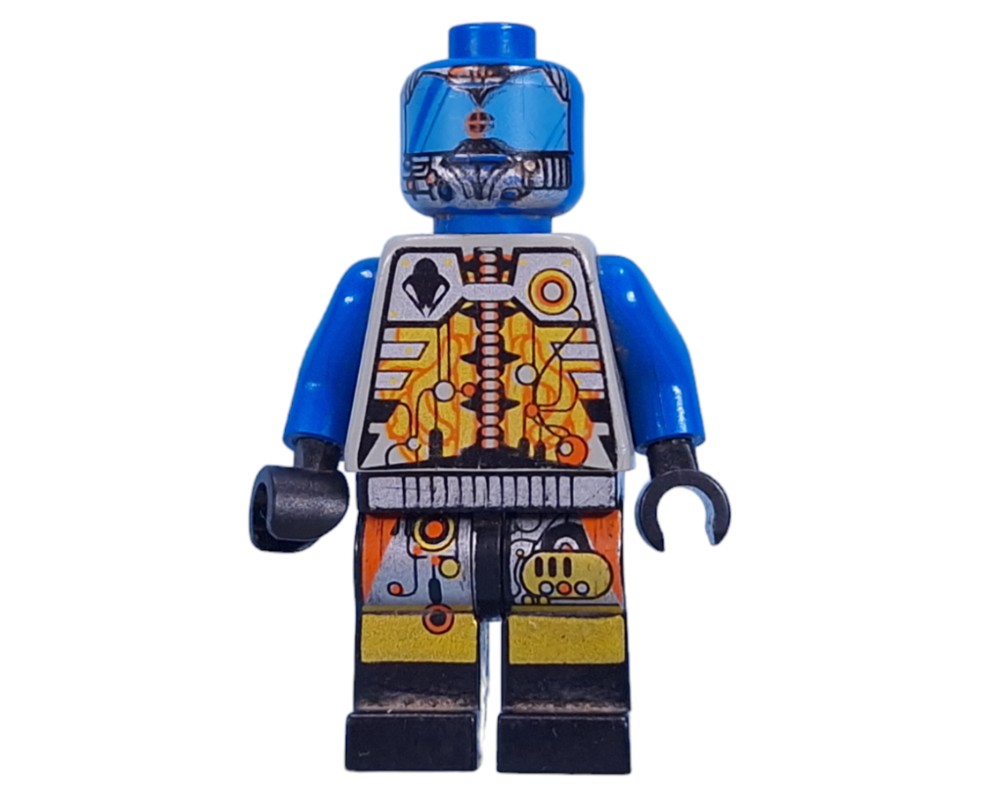 LEGO Set fig-000086 UFO Droid, Blue | Rebrickable - Build with LEGO