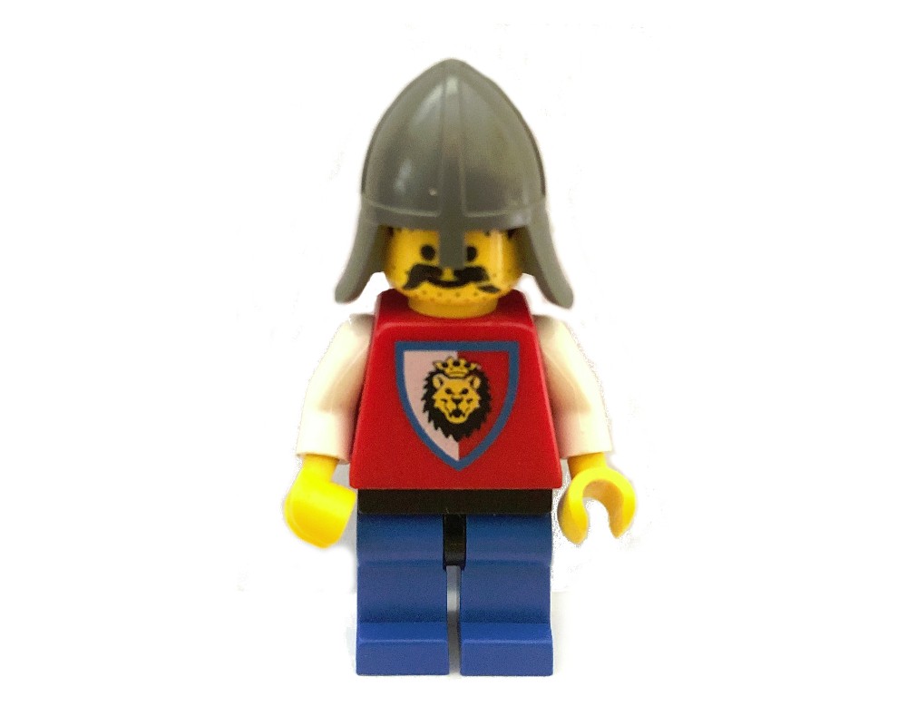 LEGO Set fig-000216 Knight (Royal Knights) - Blue Legs, Dark Gray Neck ...