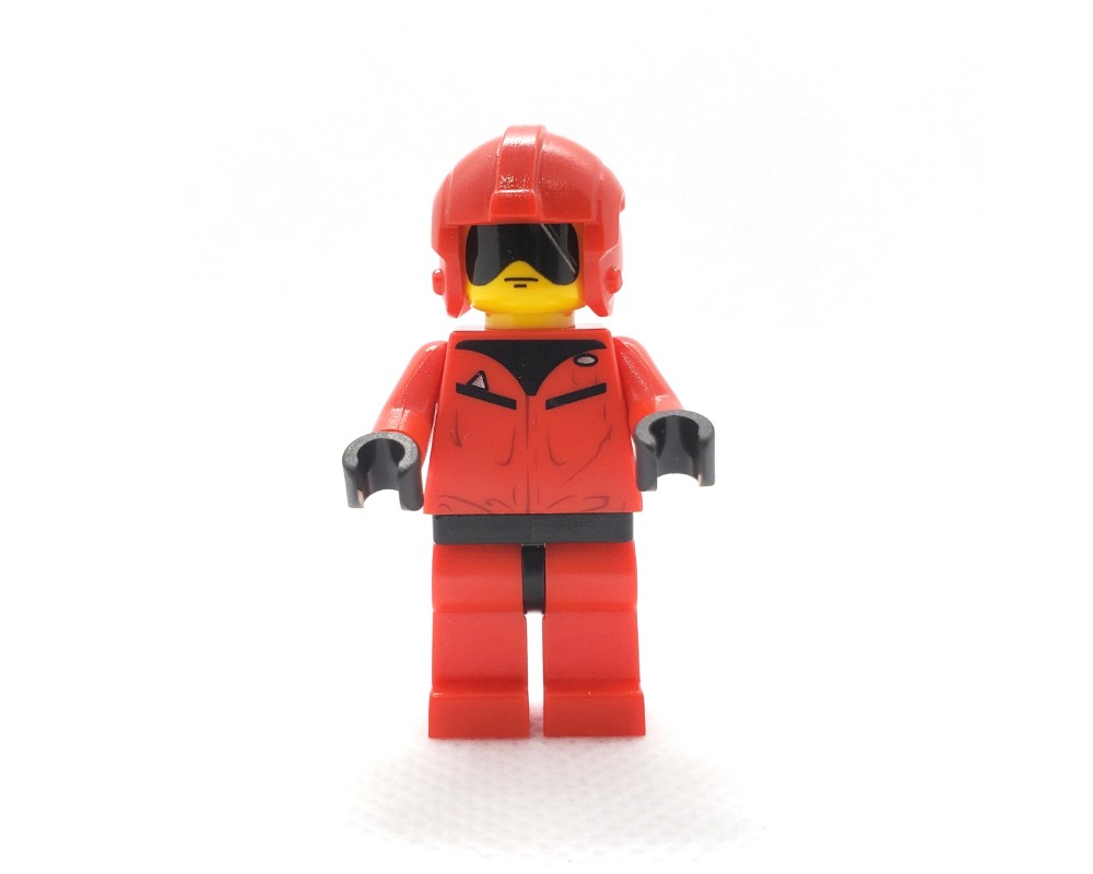 LEGO Set fig-000259 T-16 Skyhopper Pilot, Red Outfit, Yellow Skin ...