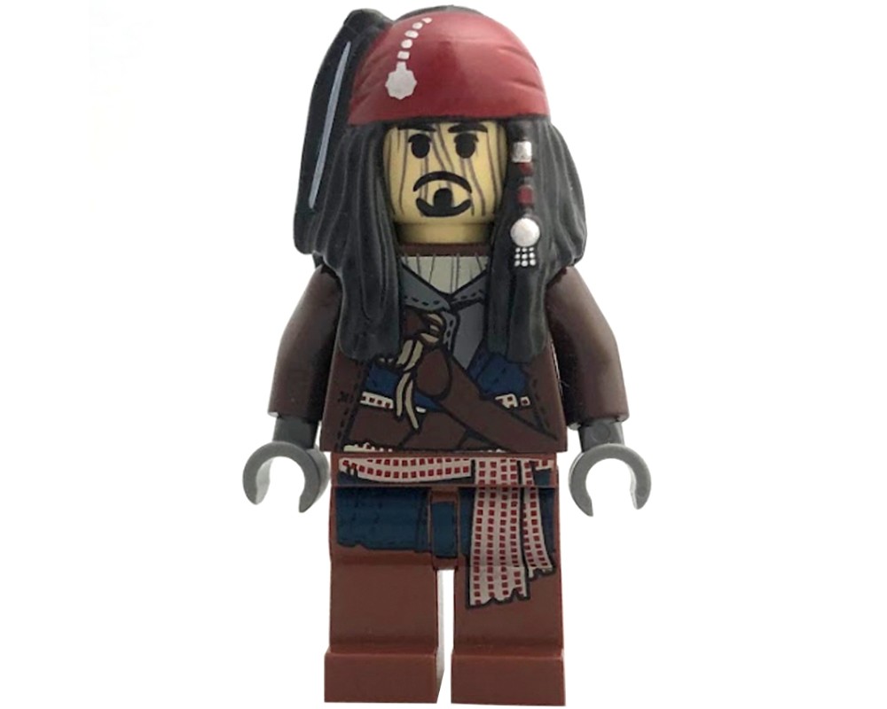 LEGO Set fig-000323 Captain Jack Sparrow, Voodoo | Rebrickable - Build ...